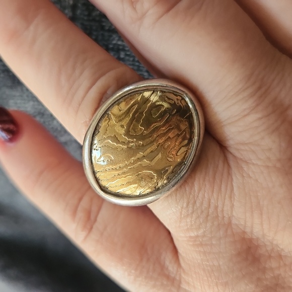 Silpada | Jewelry | Silpada Sterling Silver Brass It Looks Like Gold ...